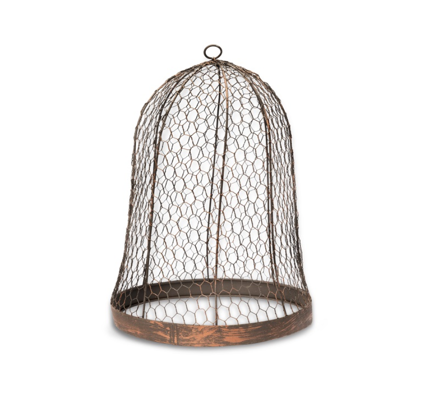Round Wire Mesh Cloche – HensTeethTrading